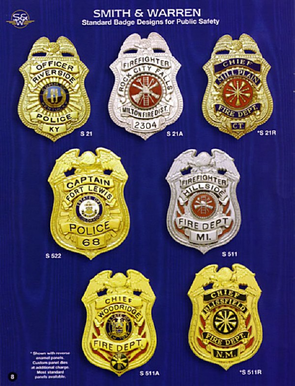Smith & Warren Badges